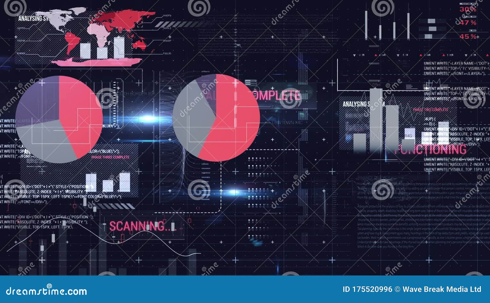 Animation of Data Processing, Statistics Recording and Analysing Stock ...