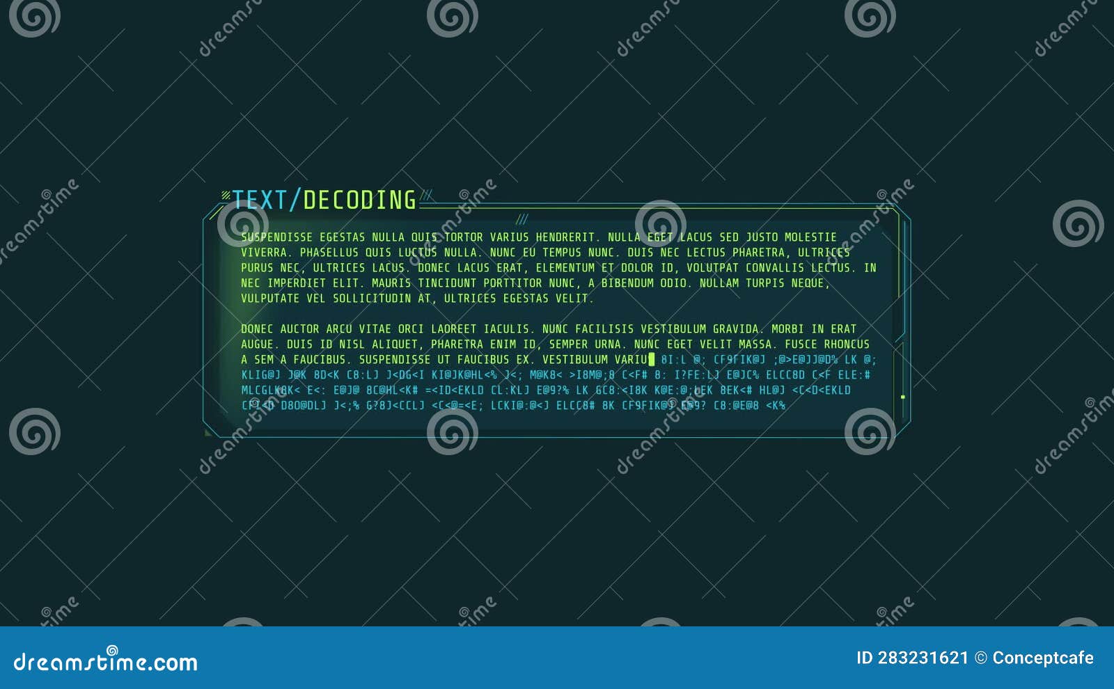 Medium Text Decoding Window With Text Cursor Effect Stock Video Video Of Converting Network