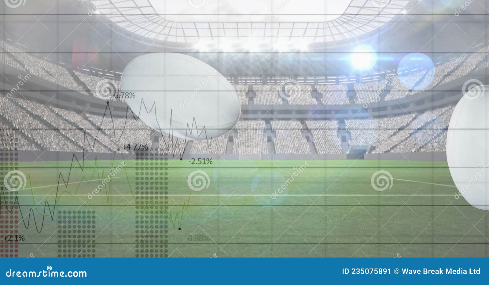 Animation of Falling Rugby Balls with Graphs and Data Processing Over ...