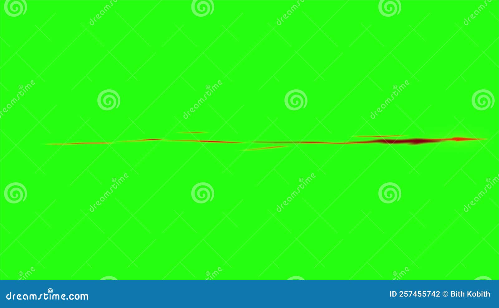 Animation Fire Line on Green Screen Background Stock Footage - Video of ...