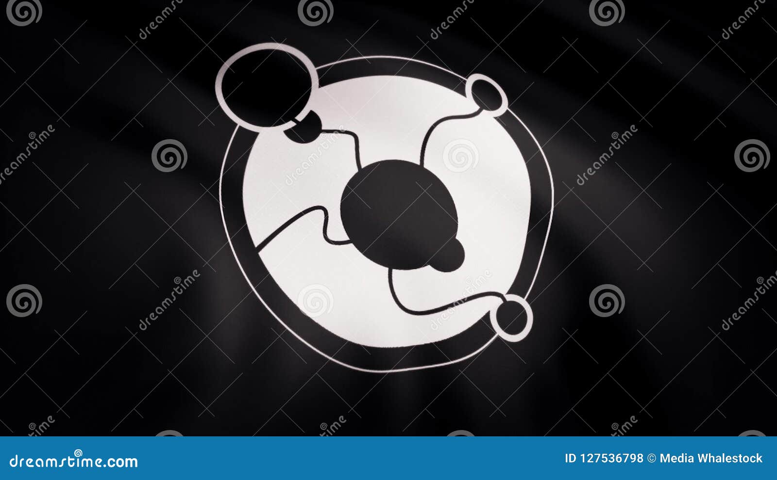 The Animation of the Flag of the Chiss Ascendancy Symbol. the Star Wars ...