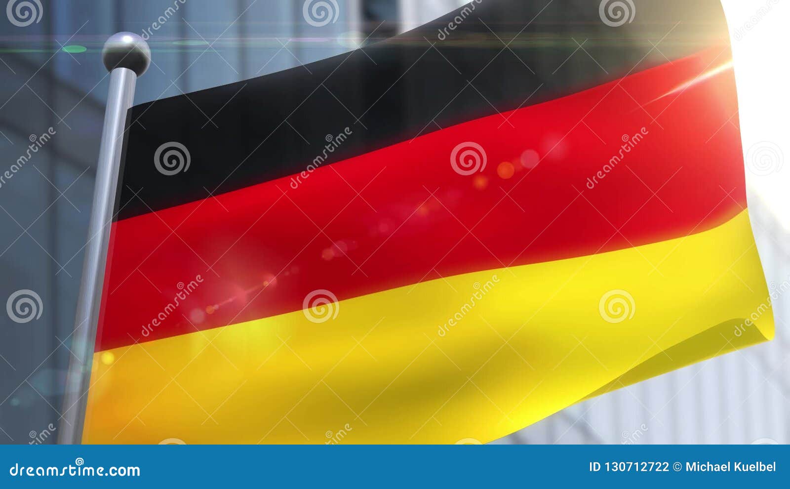 Waving Flag of Germany Animation Stock Footage - Video of flags ...