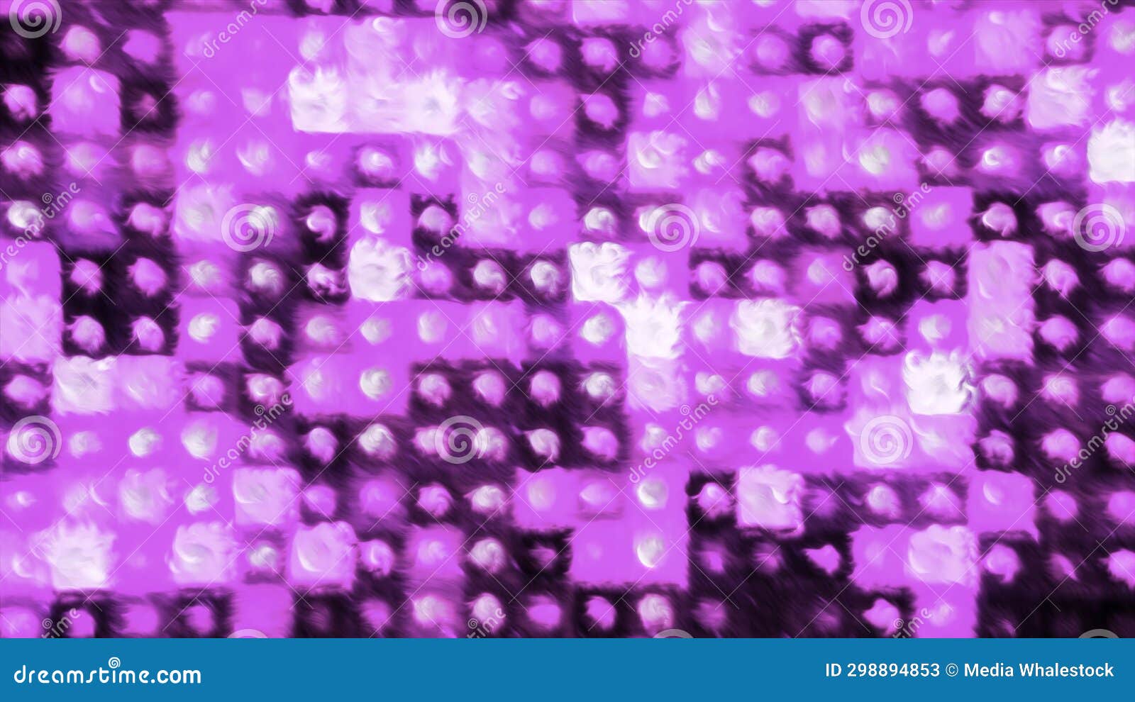 Animation of Flashing Light Bulbs on Led Wall or Projectors for Stage ...