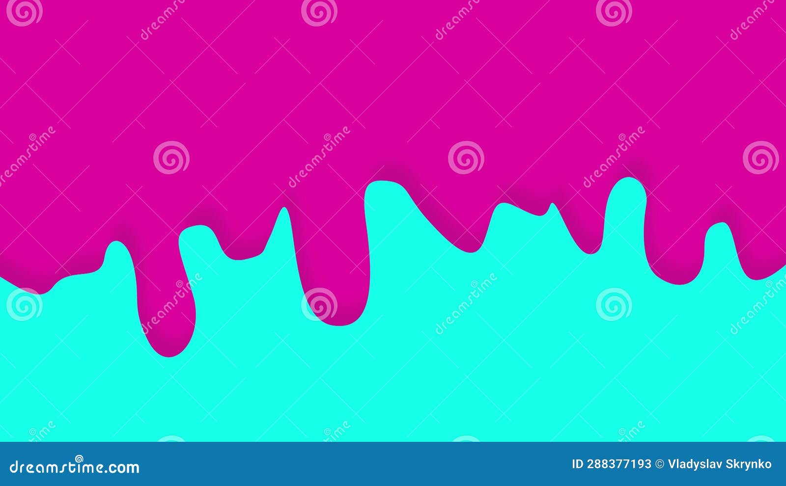 Animation of the Flow of Sweets on a Blue Screen. Stock Video - Video ...