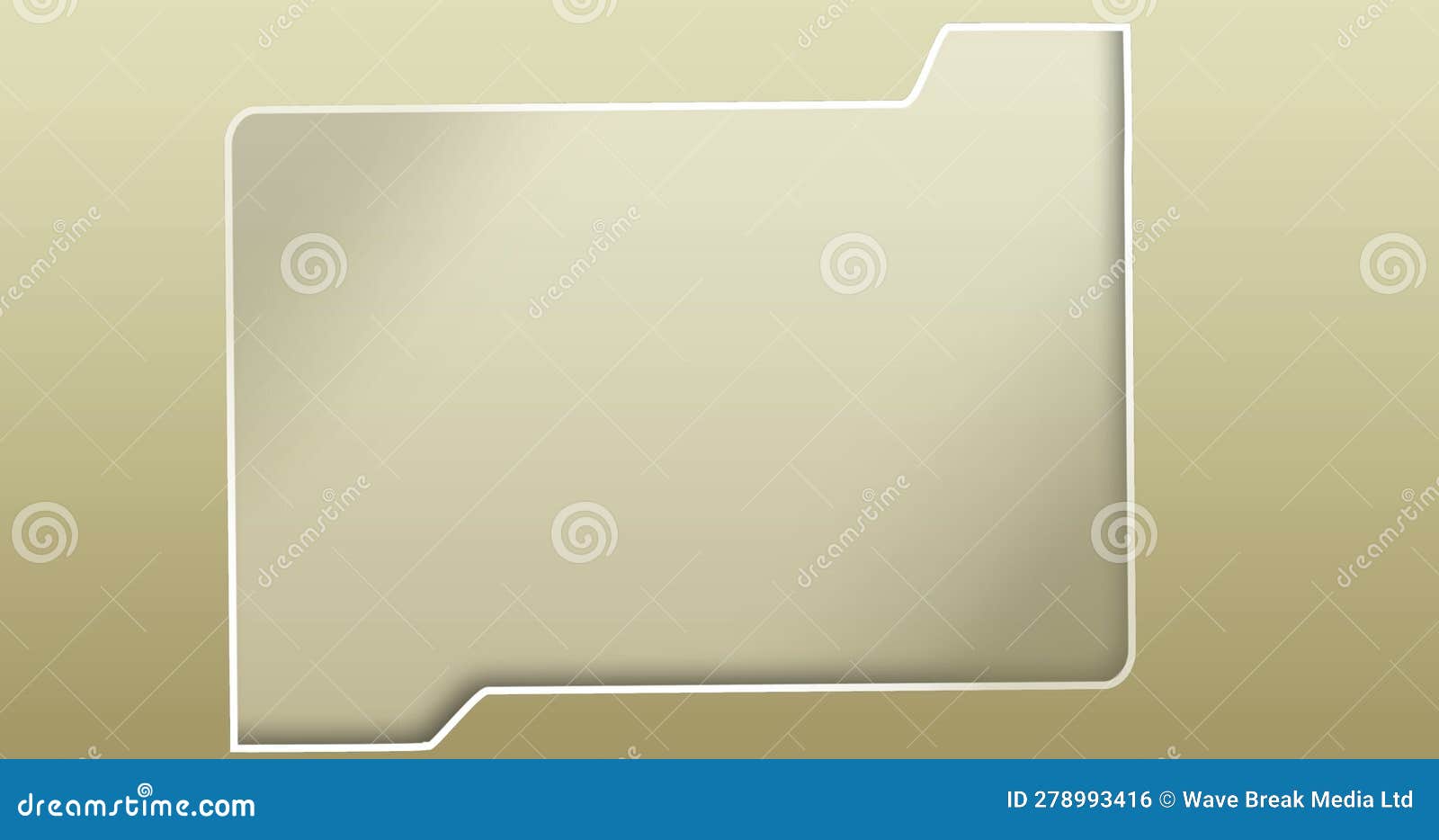 Animation of Folder Icon Against Copy Space on Grey Gradient Background ...