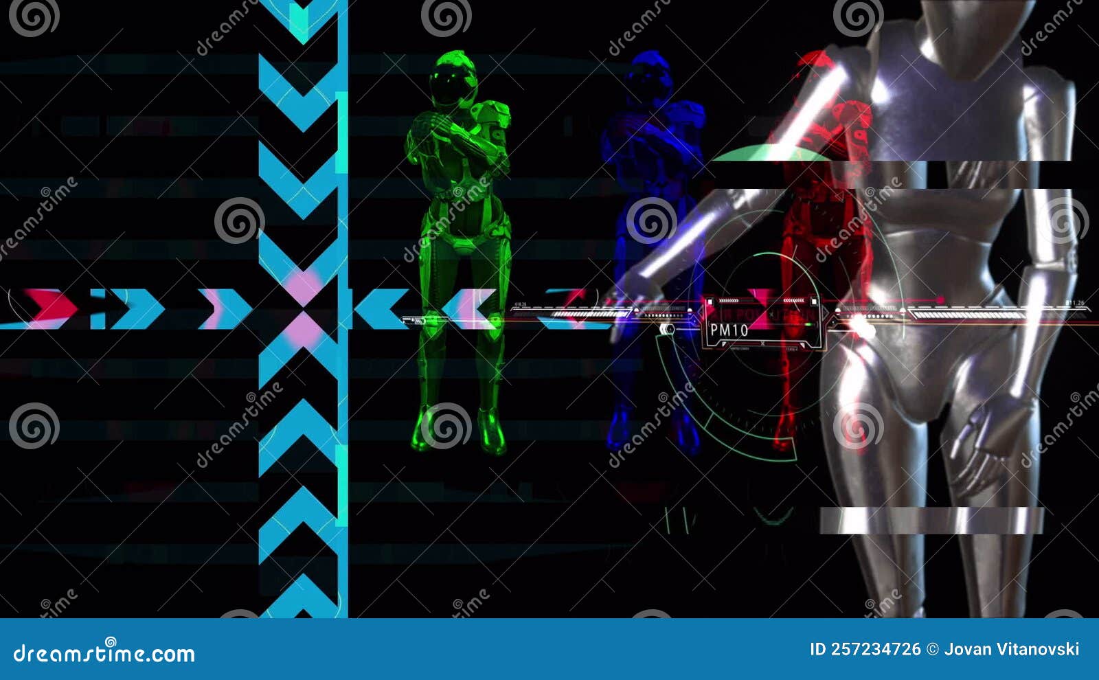 Animation - Futuristic Technology Interface Stock Footage - Video of ...