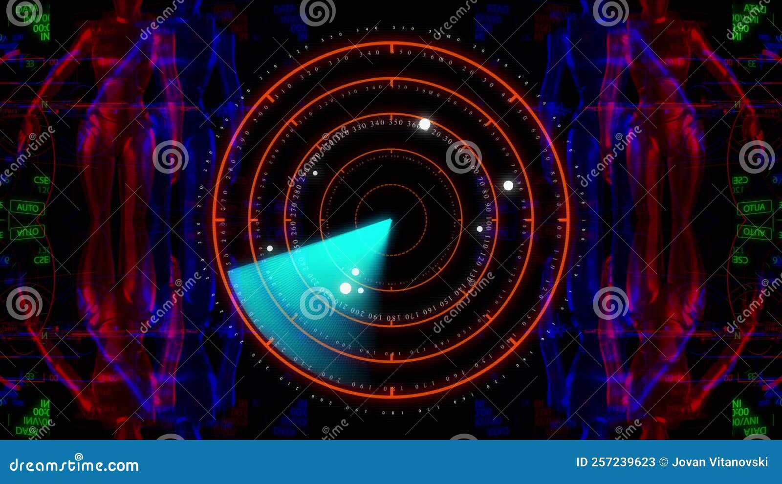 Animation - Futuristic Technology Interface Stock Video - Video of ...