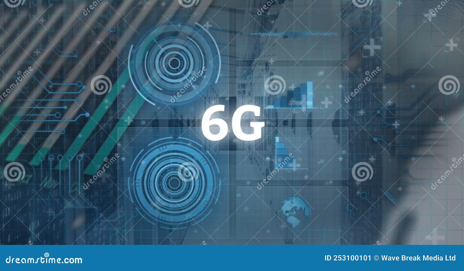 Animation of 6g Text and Data Processing on Charts and Graphs Over ...