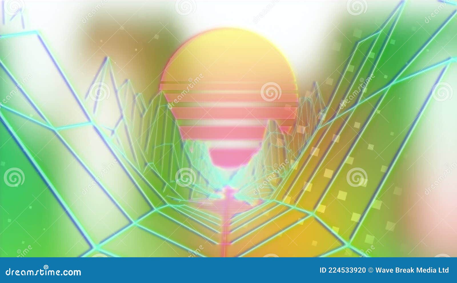 Animated Moving Sun