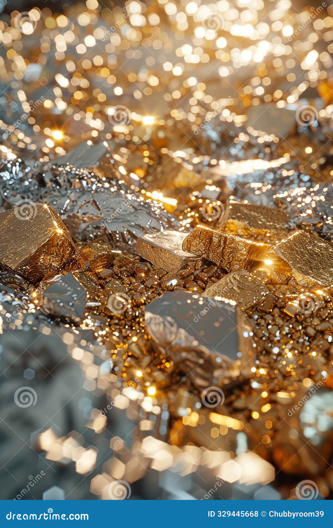 Animation of Gold, Silver, and Other Commodities Being Traded in a ...