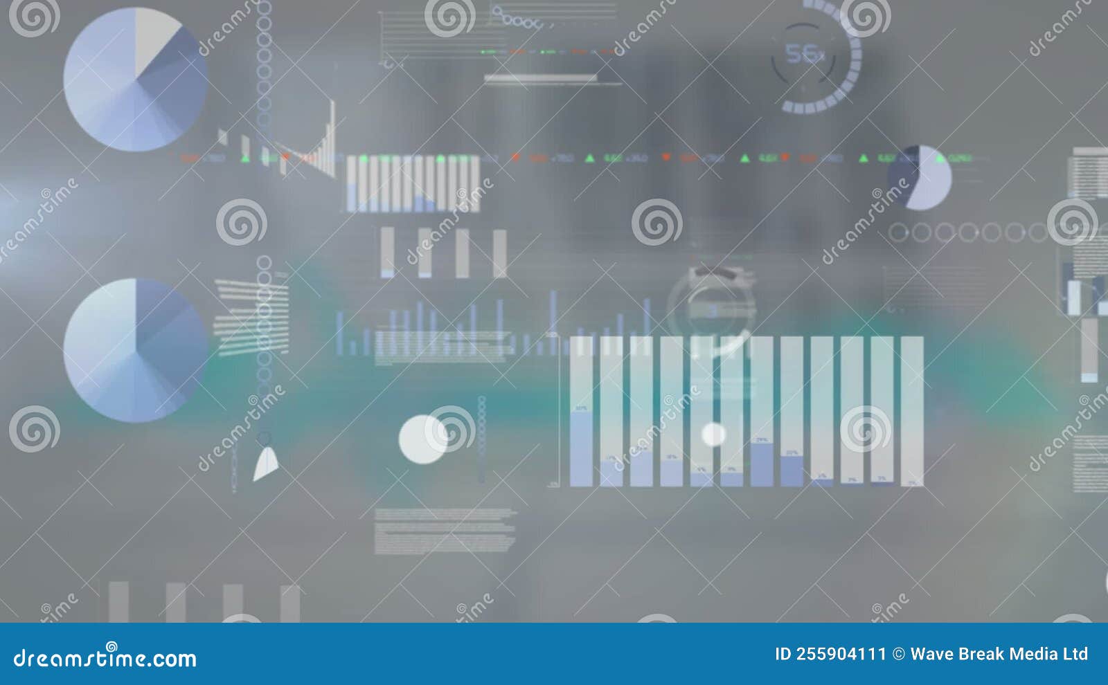 No People Animation Graph Circle Programming Language Trading Board Abstract Background ...