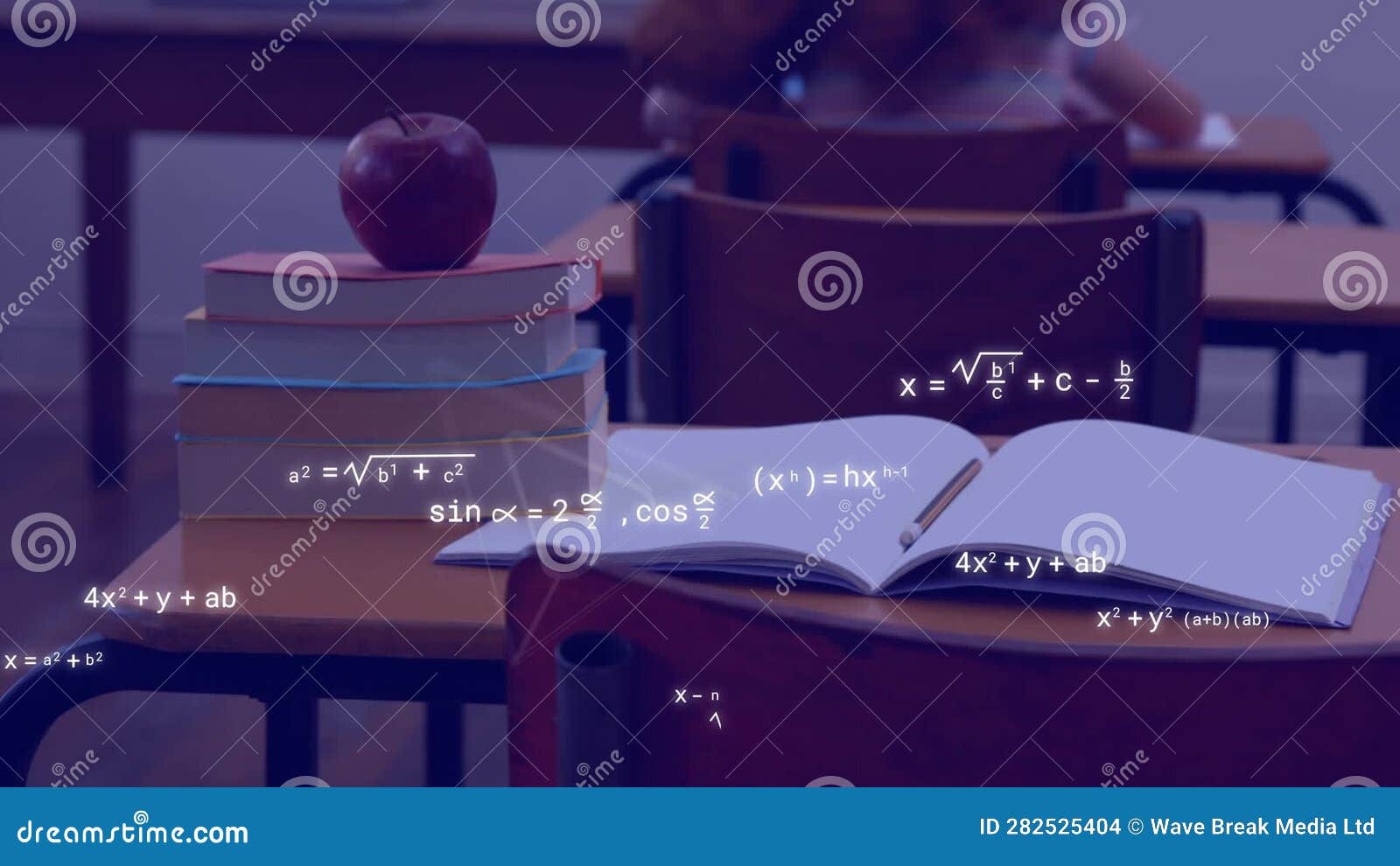 Animation of Icons and Mathematical Equations Over School Children in ...