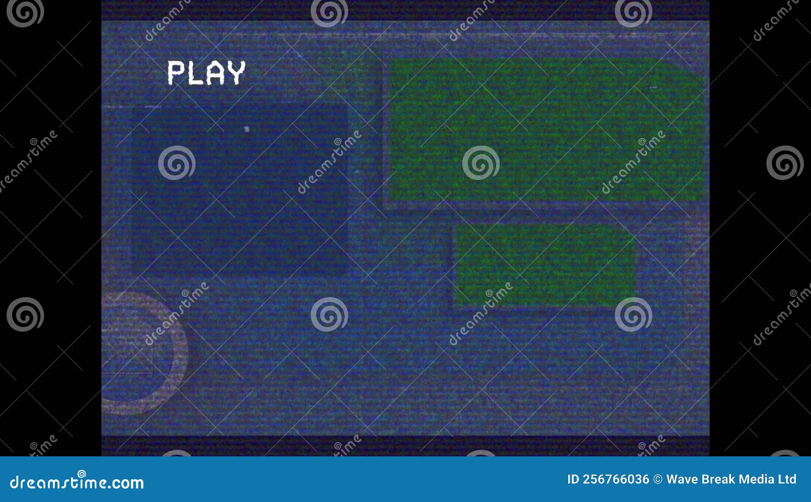 Animation of Interference Over Media Icons Stock Footage - Video of ...