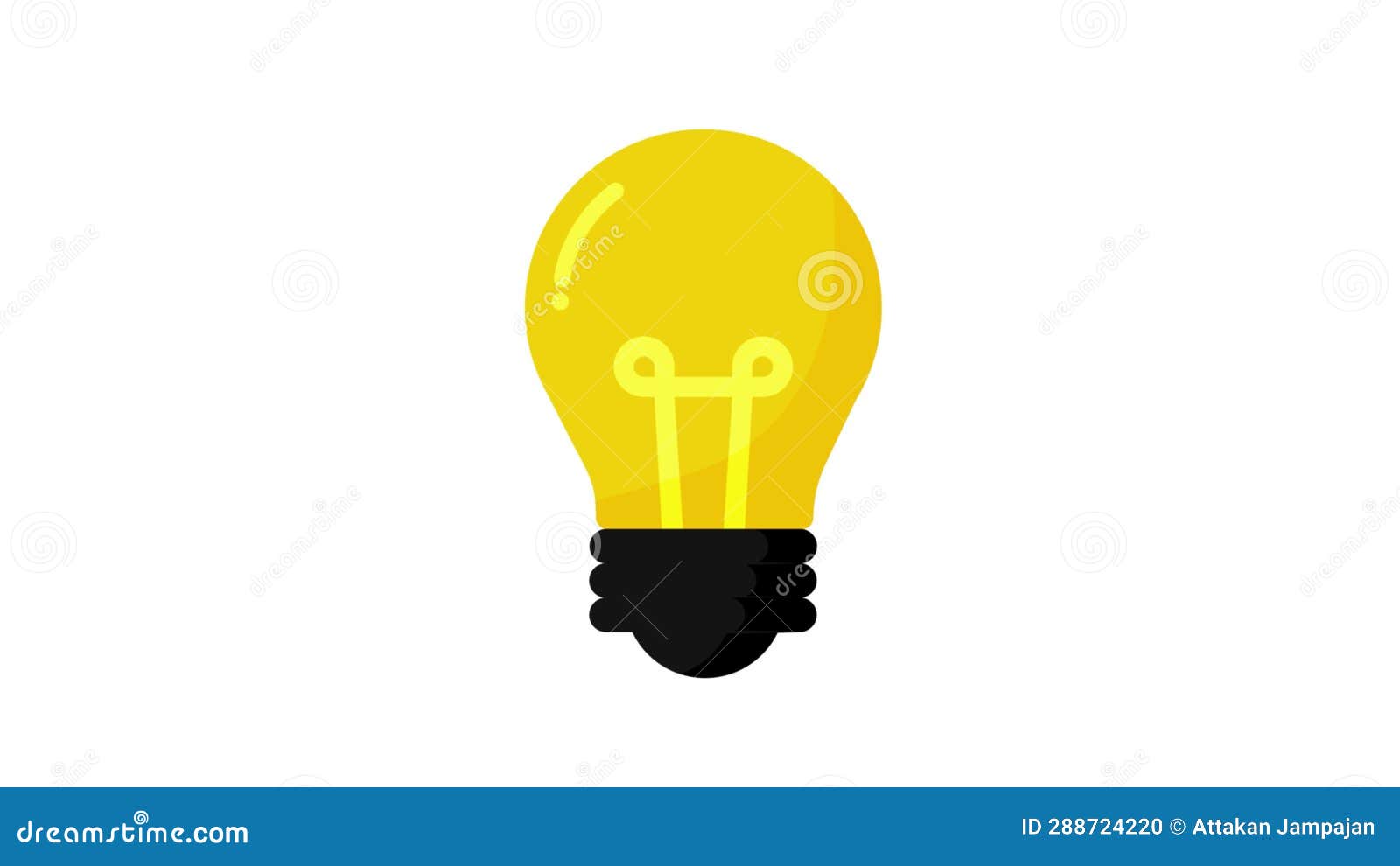 Animation of Light Bulb, Creativity Concept. Stock Footage - Video of ...