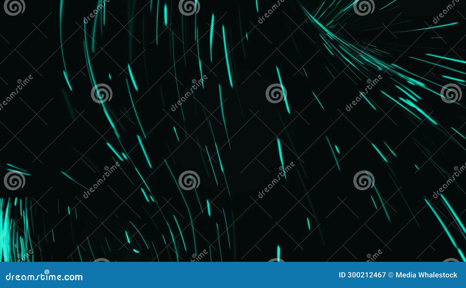 Animation of Light Particles Forming a Tornado. Seamlessly Loopable ...