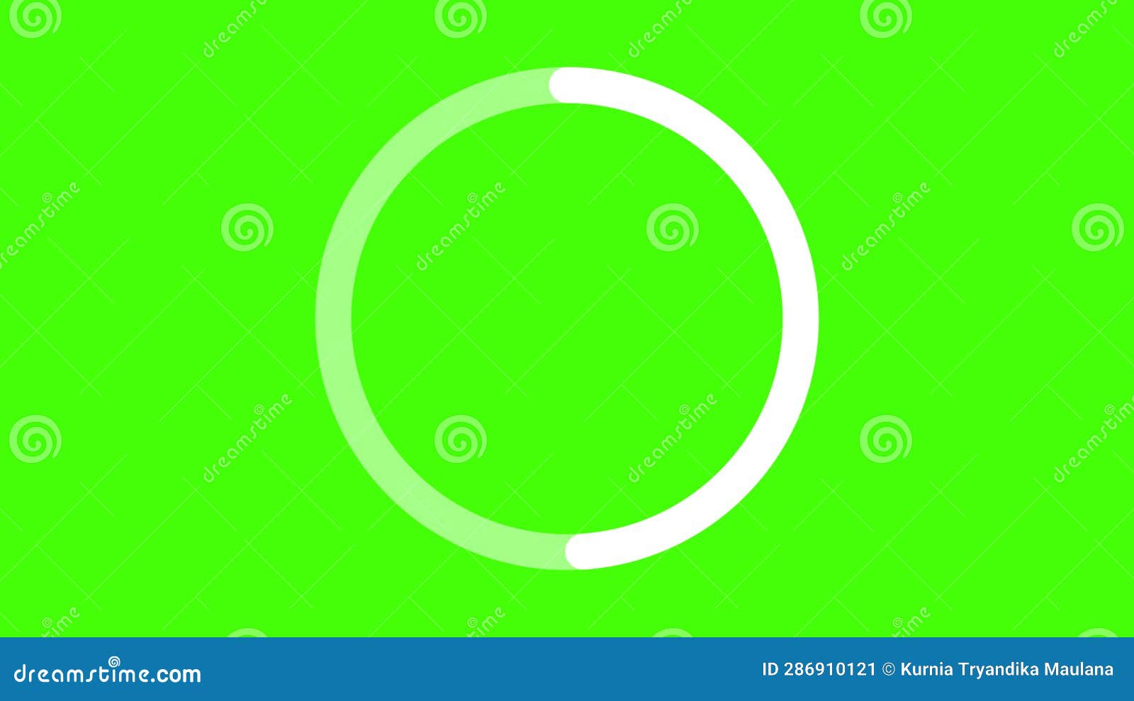 Animation Loading Circle Greenscreen Background Stock Video - Video of ...