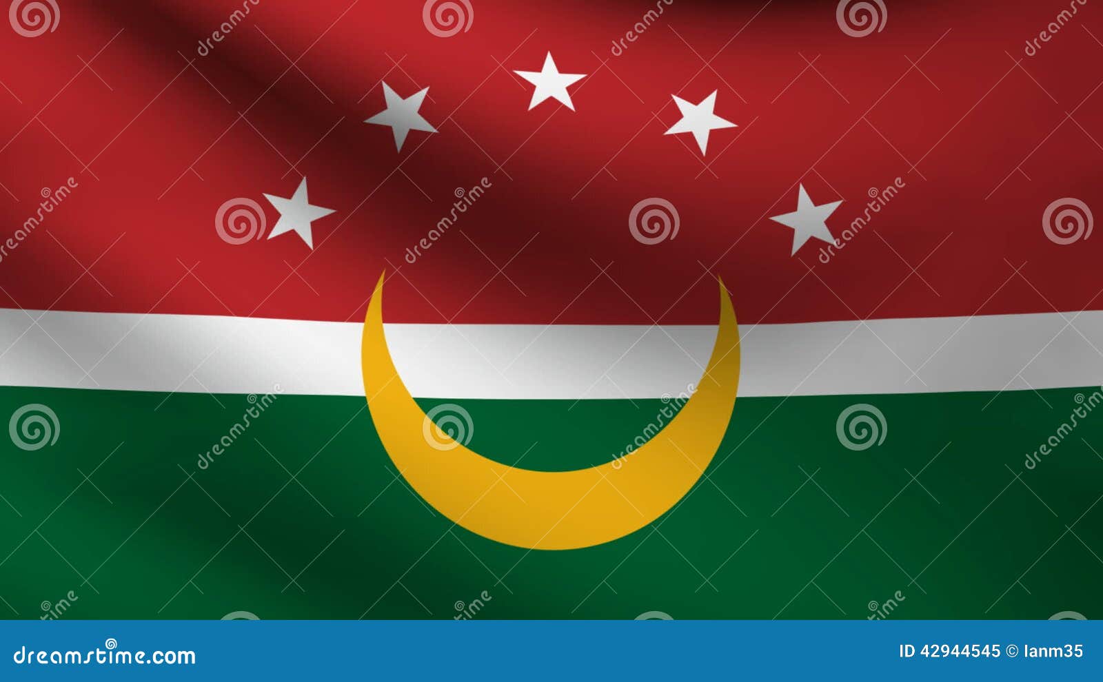Animation of Maghreb Flag at Wind Stock Video - Video of arabic, berber ...