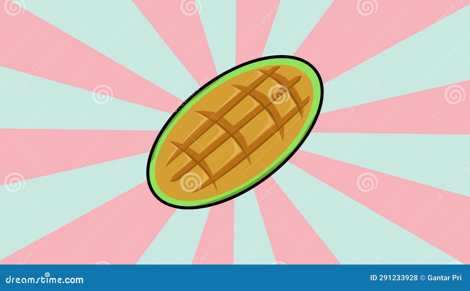 Animation of Mango Slices with a Rotating Background Stock Footage ...