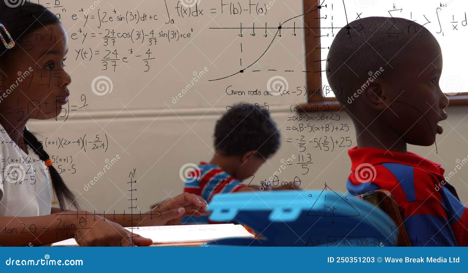 Animation of Math Formulas Over African American Children Learning at ...