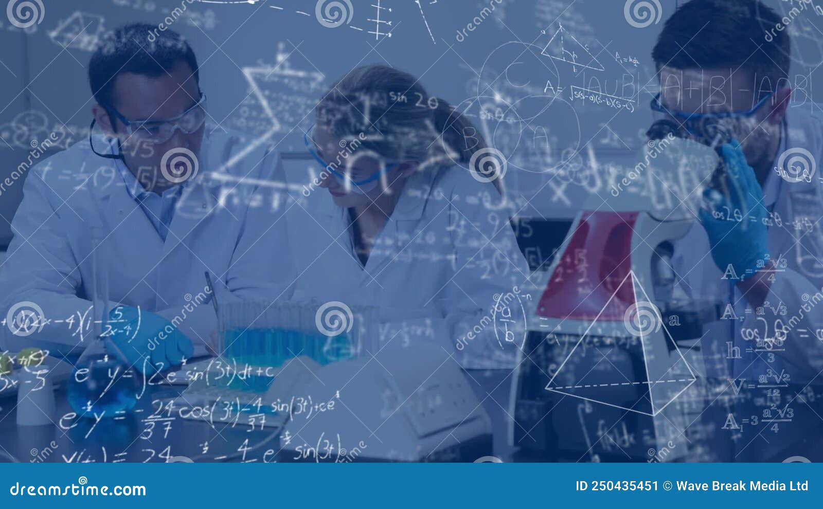 Animation of Math Formulas Over Diverse Female and Male Lab Workers ...