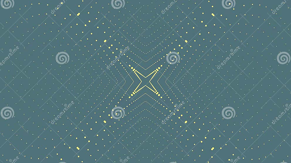 Animation of Moving Dots in Tunnel Effect Pattern. Animation. Dots Move ...