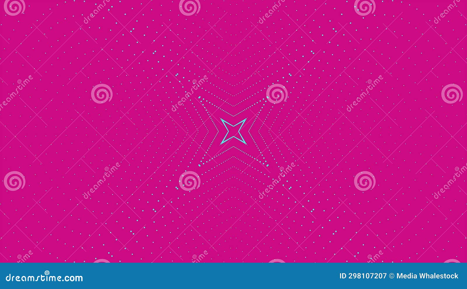 Animation of Moving Dots in Tunnel Effect Pattern. Animation. Dots Move ...