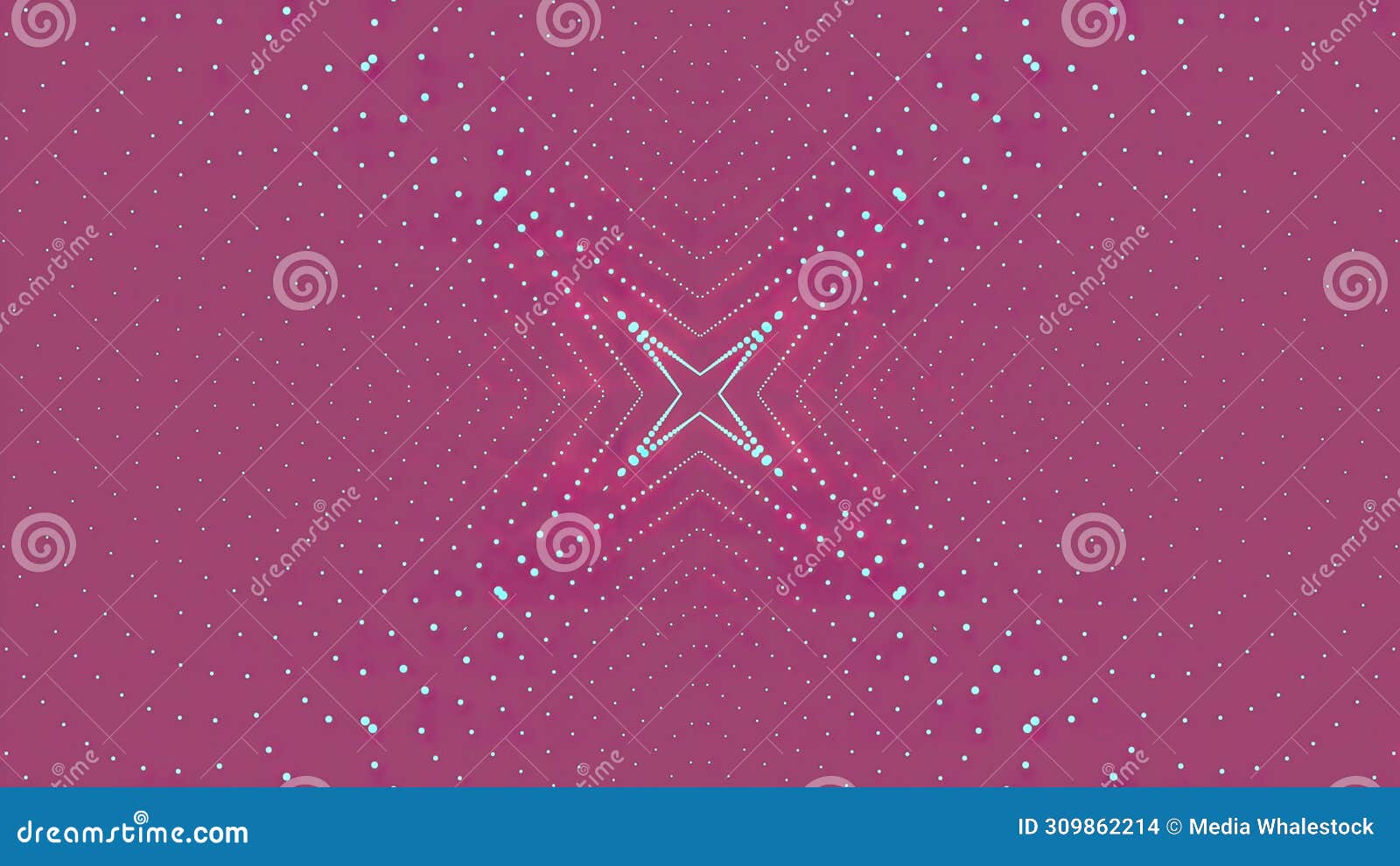 Animation of Moving Dots in Tunnel Effect Pattern. Animation. Dots Move ...