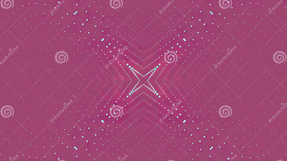 Animation of Moving Dots in Tunnel Effect Pattern. Animation. Dots Move ...