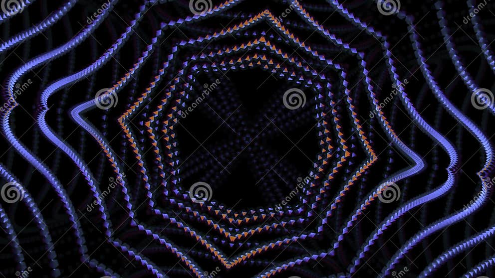 Animation with Moving Linear Patterns of Dots. Design. Moving Dotted ...