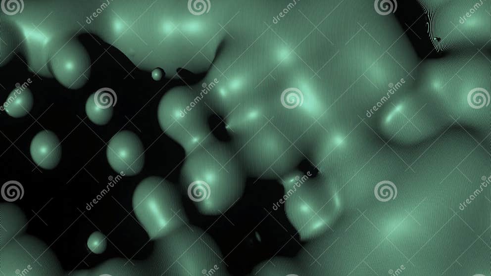 Animation with Moving Liquid Droplets. Design. Liquid with Rounded ...