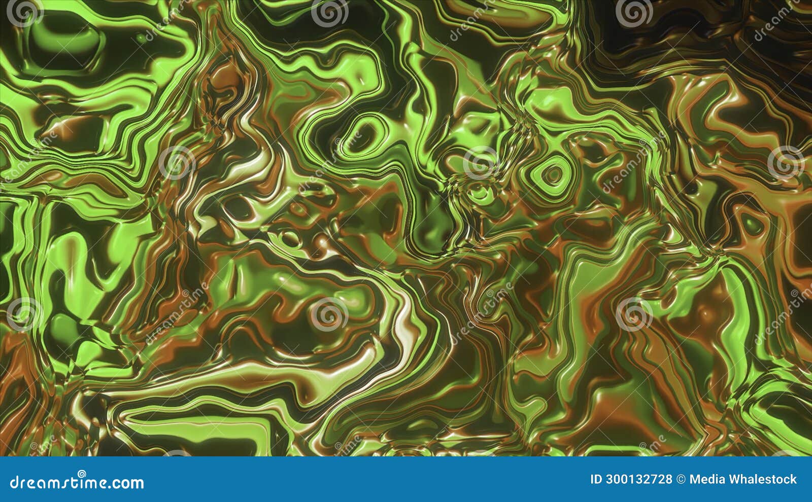 Animation of Moving Pattern of Liquid Plasma. Motion. Molten Liquid ...