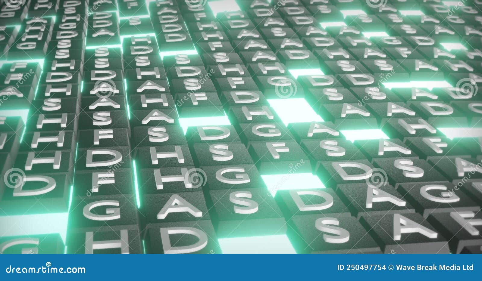 Animation of Moving Tile Wall Over Light Background Stock Footage ...