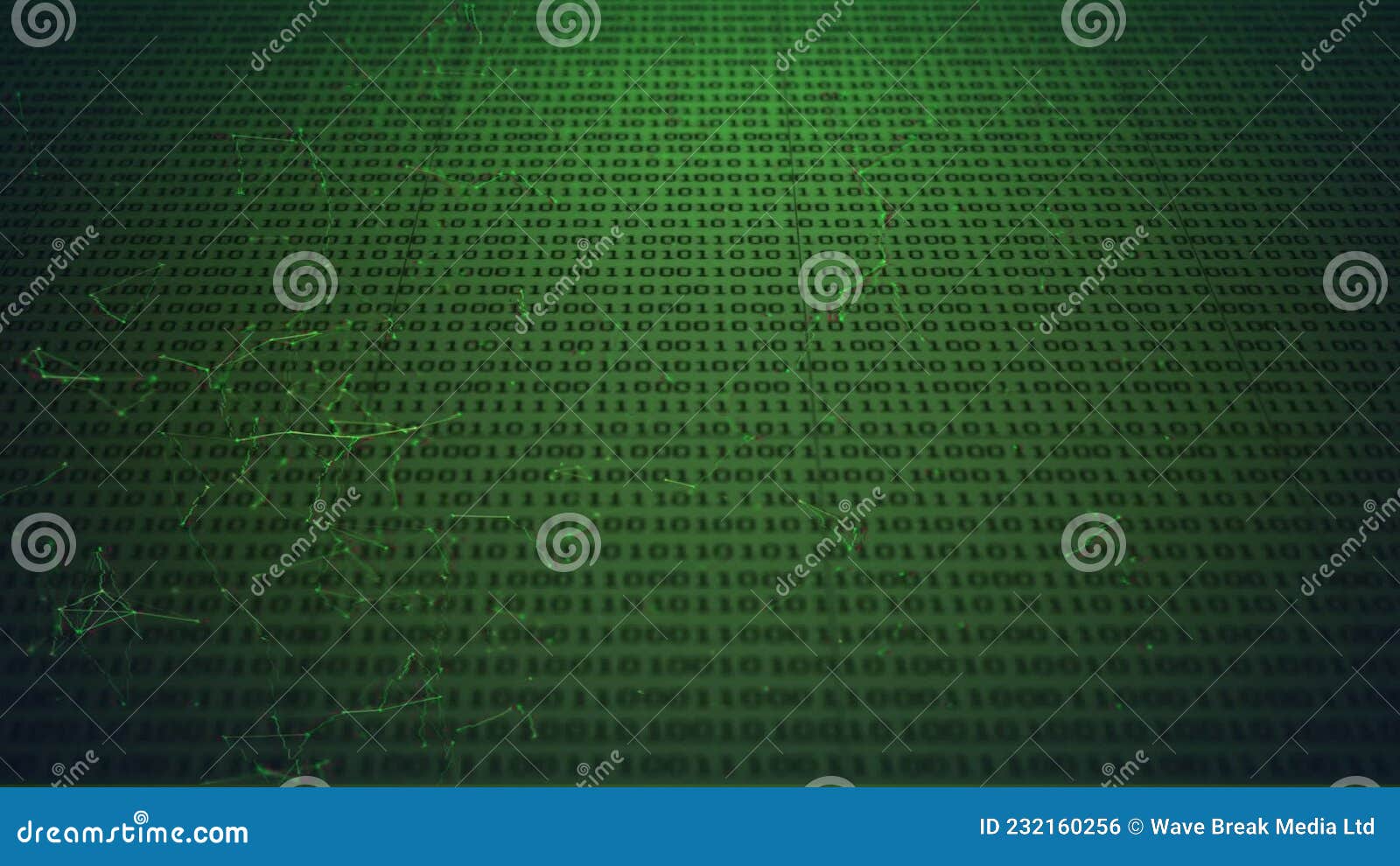 Animation Of Network Of Connection Over Binary Coding Processing Stock Footage Video Of Global