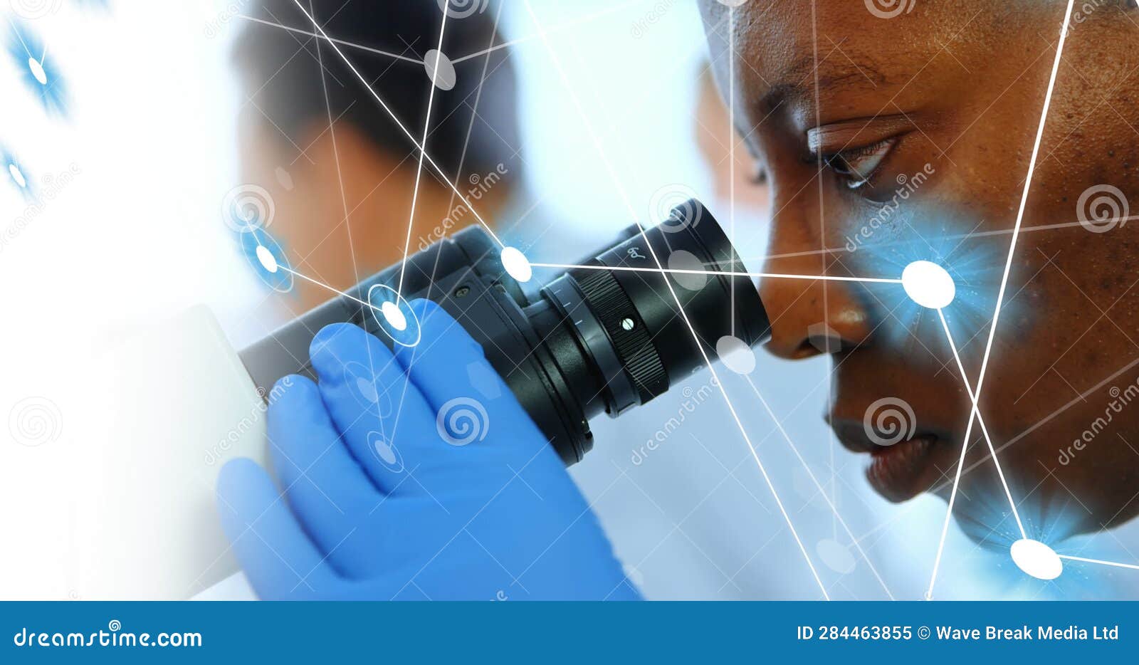 Animation of Network of Connections Over African American Female ...