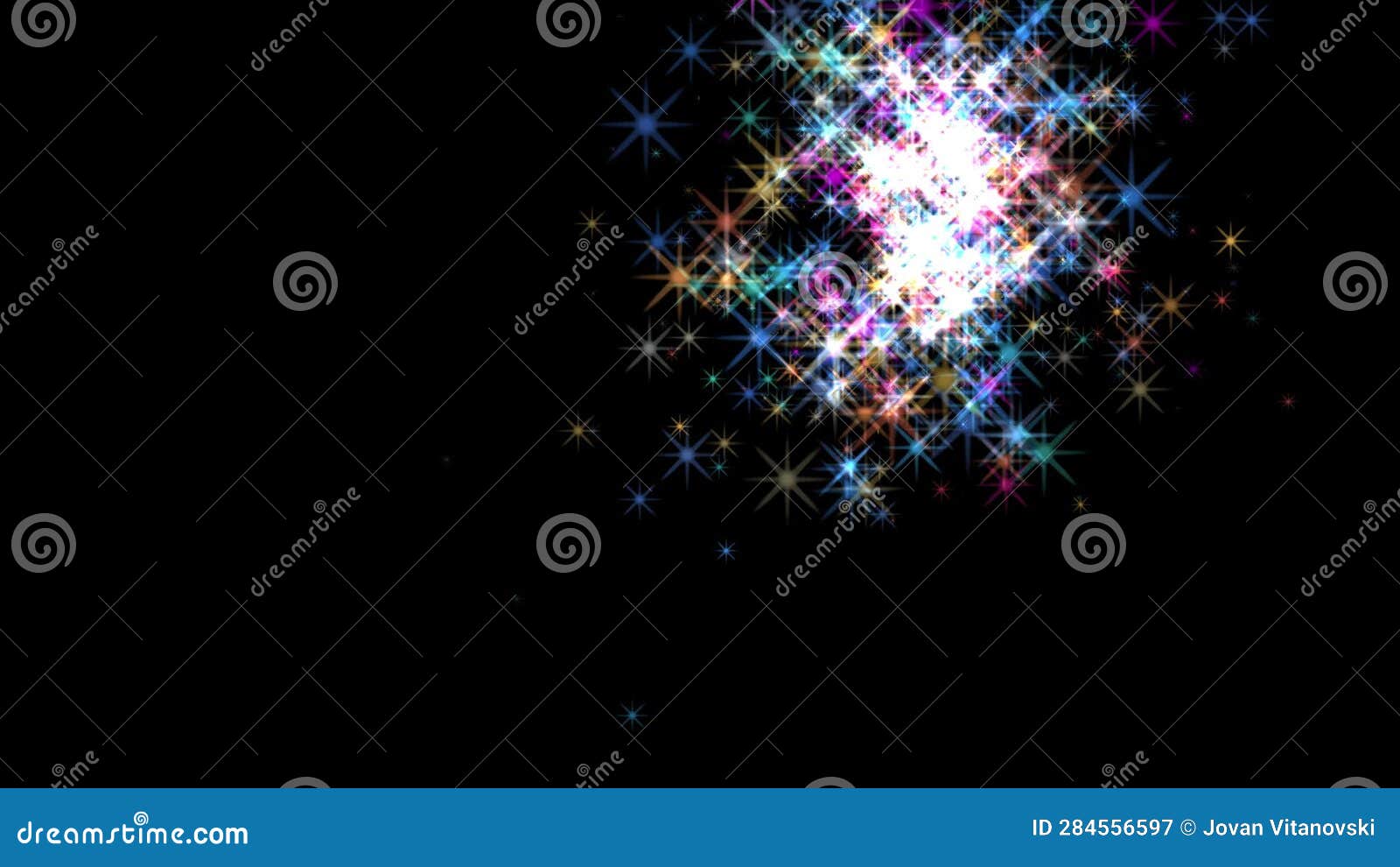 Animation - Particles Stars Light Rising is a Spectacular Motion ...