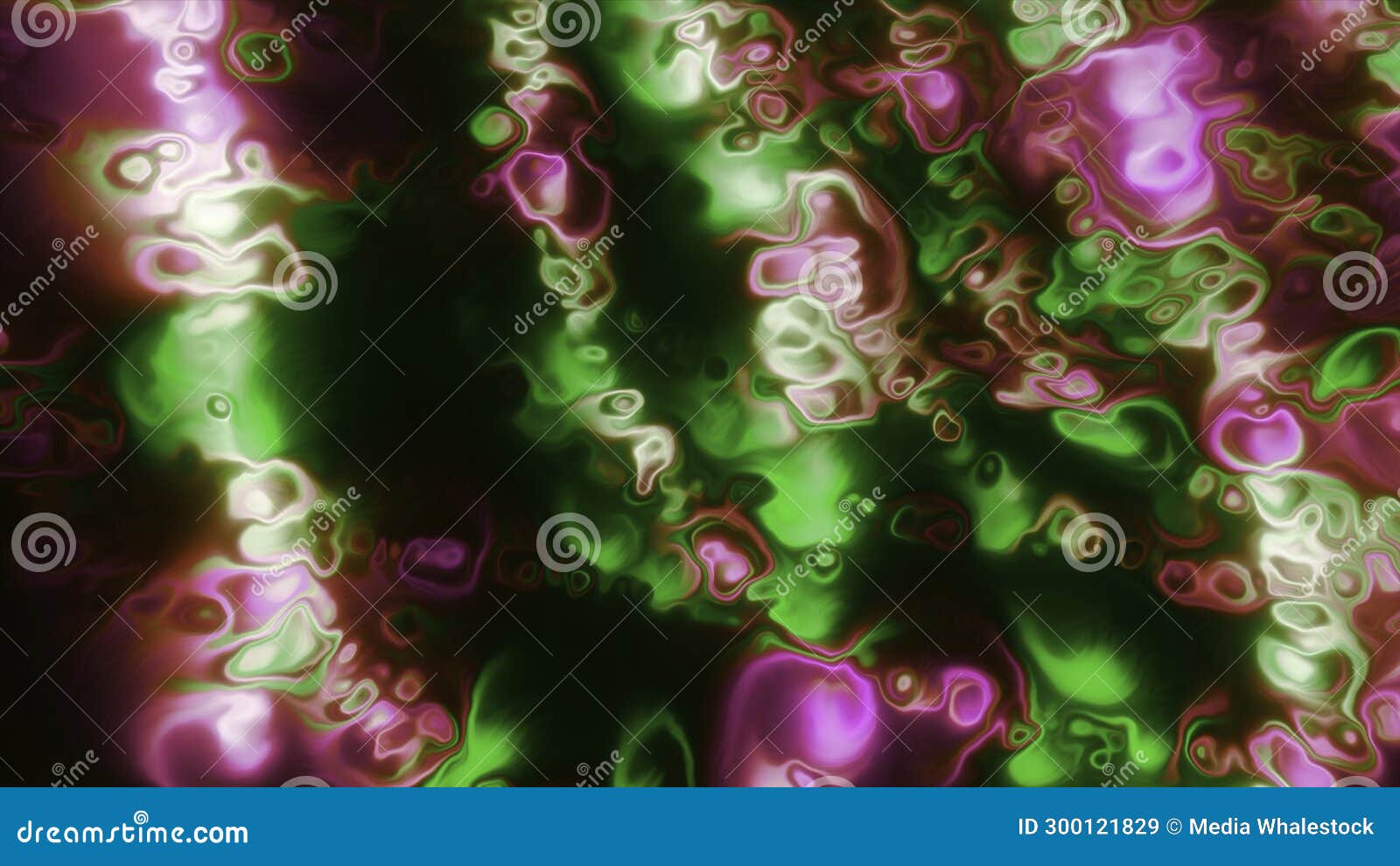 Animation with Plasma Molecules in Pattern. Motion. Glowing Psychedelic ...