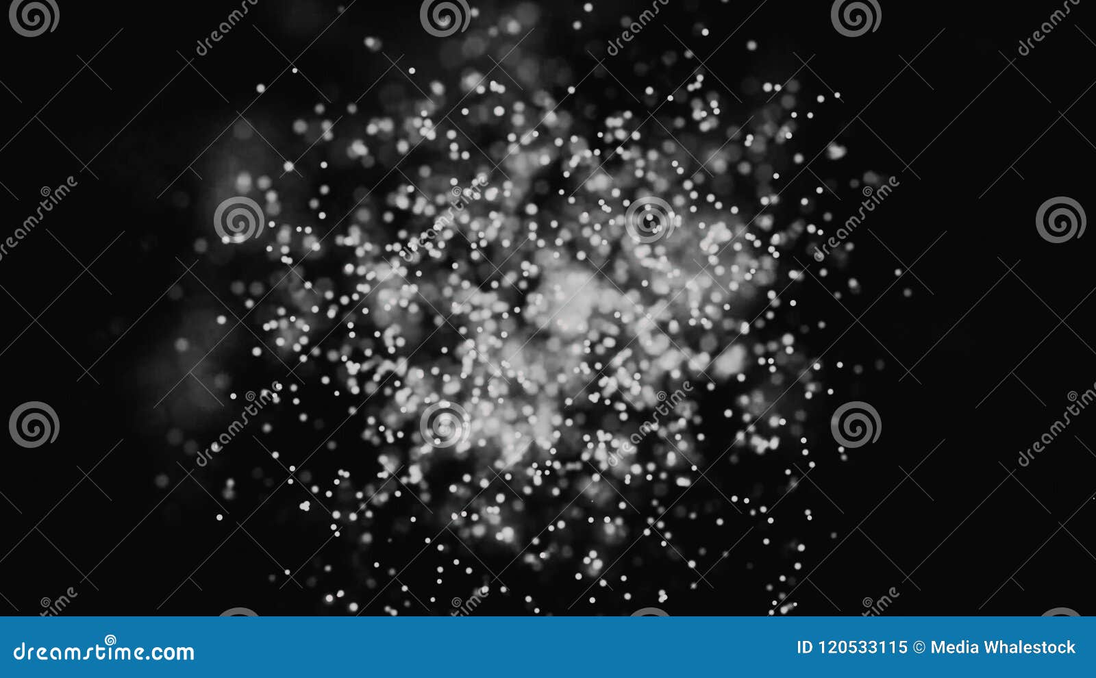 Animation Of Plexus Network From Like Symbol On Colorful Background With Flowing Of Plexus