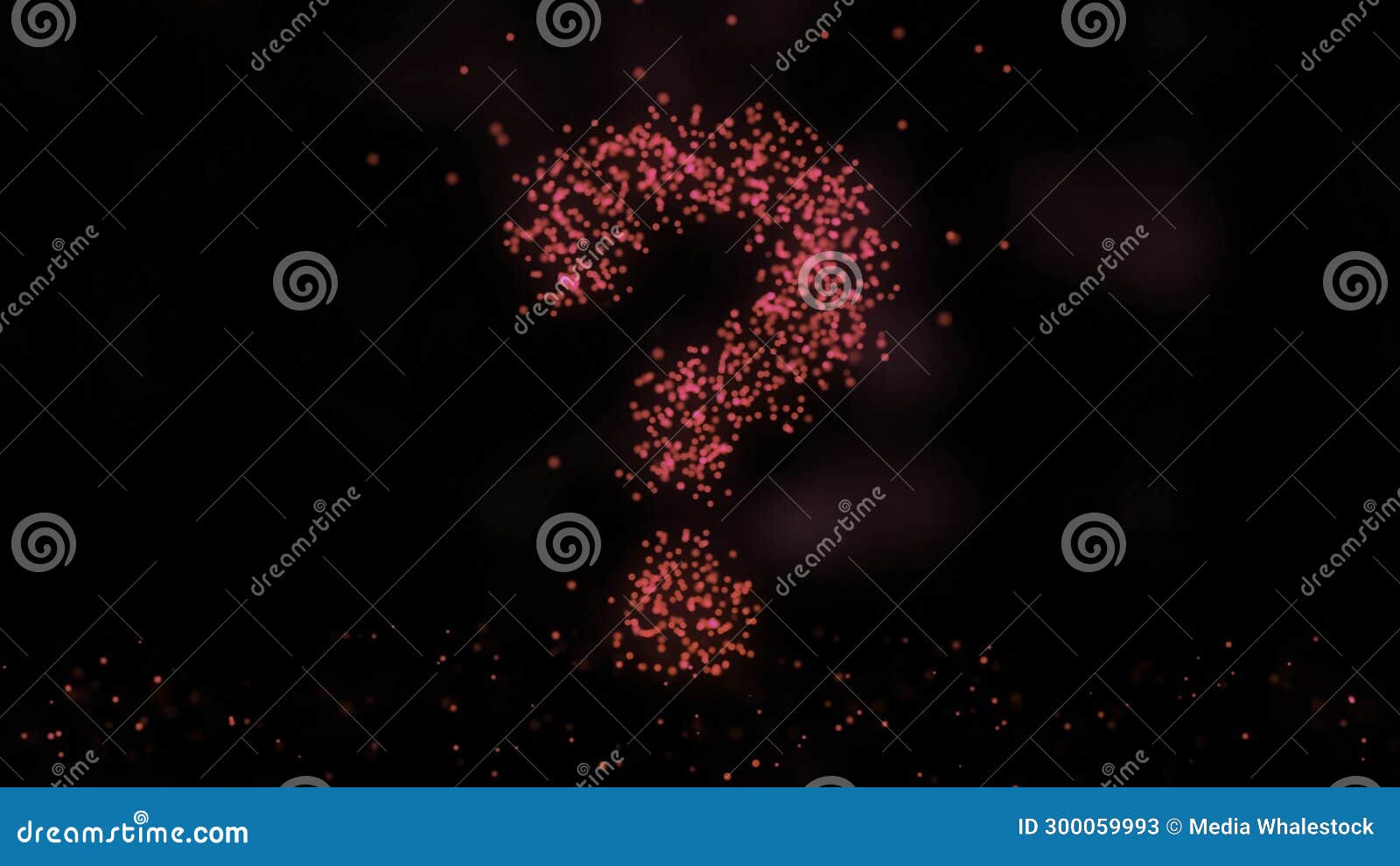 Animation of Plexus Network from Question Symbol on Colorful Background ...