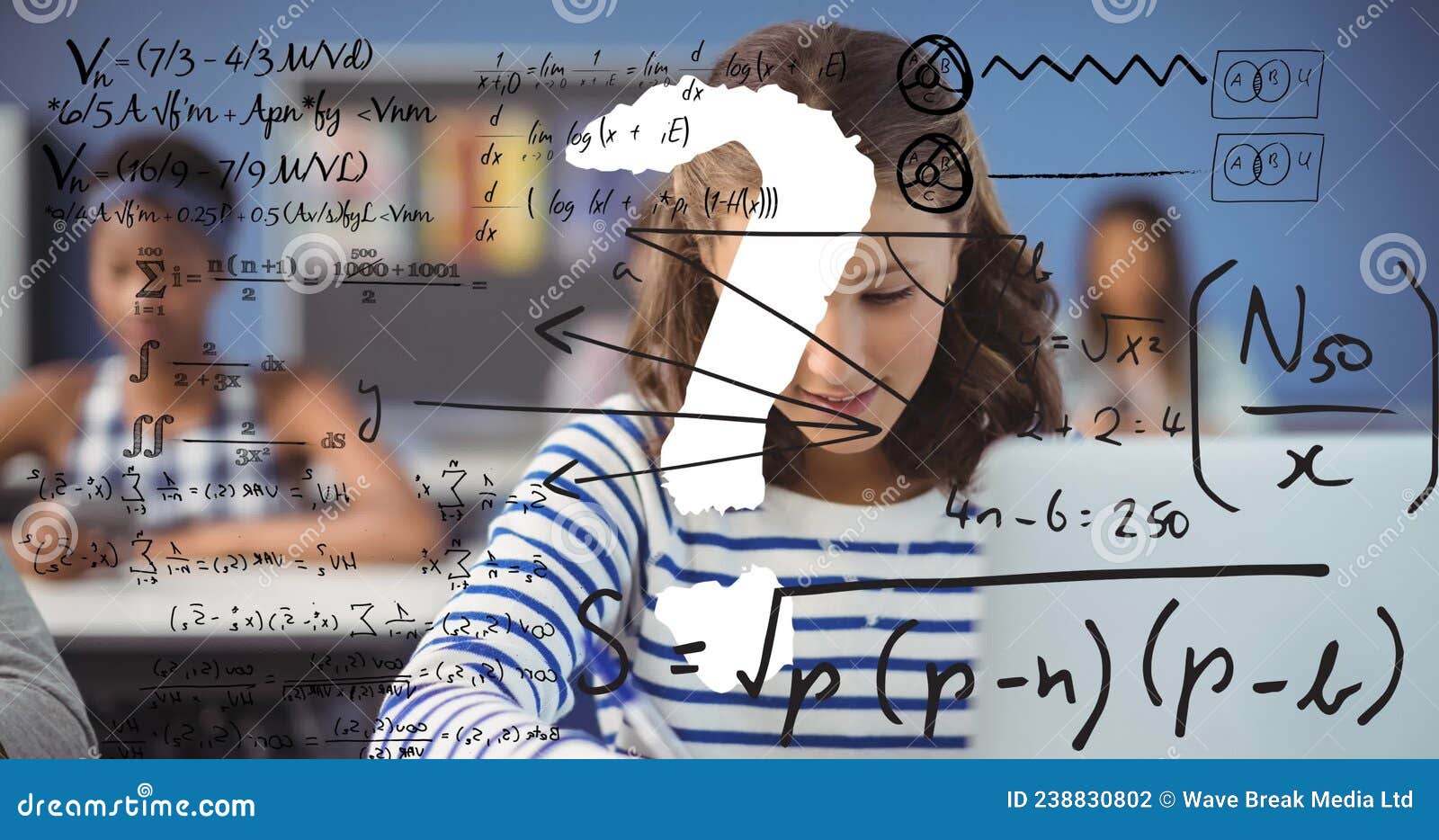 Four People Child Girl Female Black Caucasian Teenager Mixed Race ...