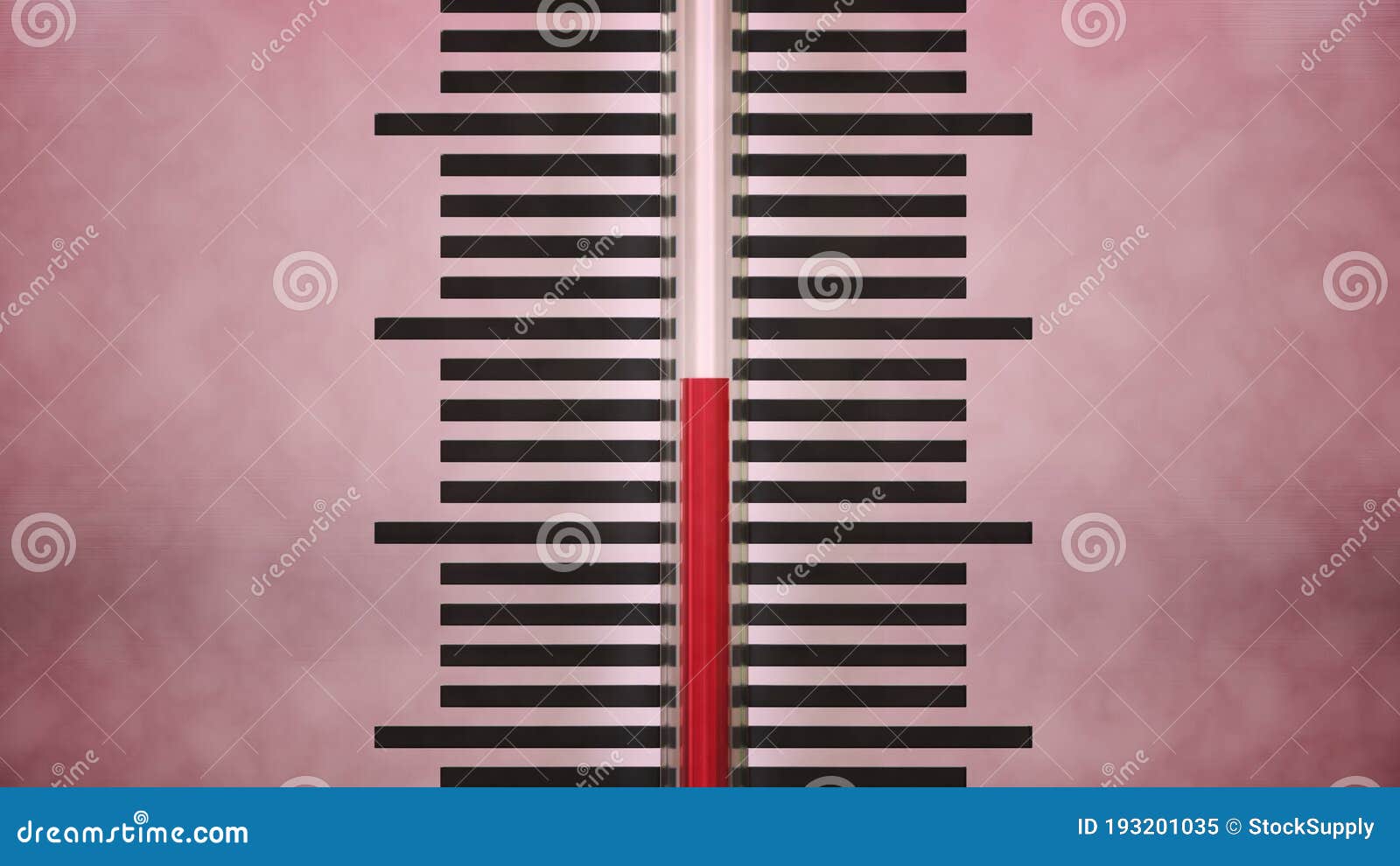 Increasing Temperature with Steam and Scale Going Up. Stock Video ...