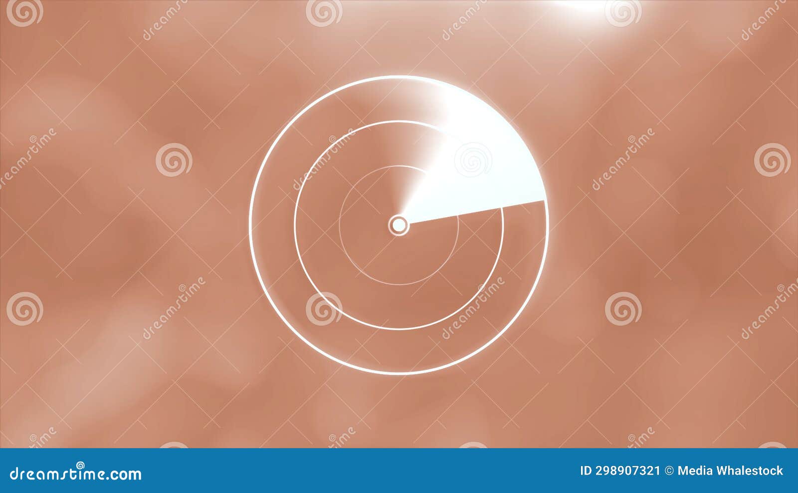 Animation of Rotating Radar Line. Motion. Simple Navigation Radar on ...