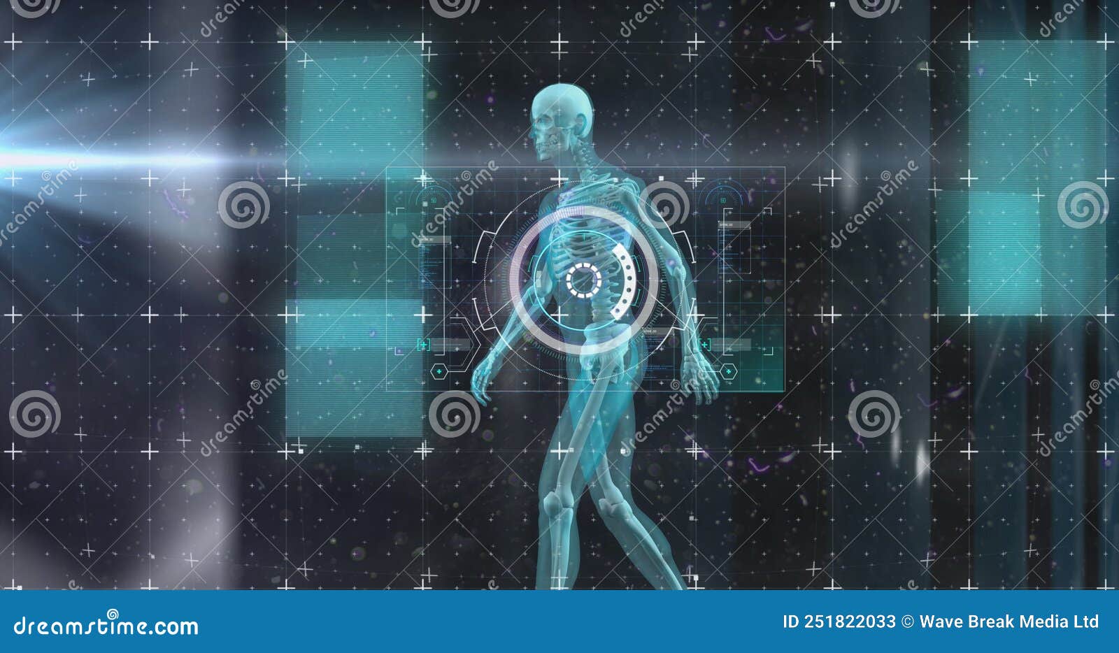 Animation of Scope Scanning, Markers and Data Processing Over Human ...