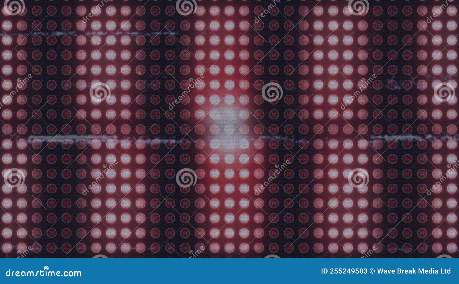 Lights Moving Behind Circles Stock Video - Video of circle, movement ...