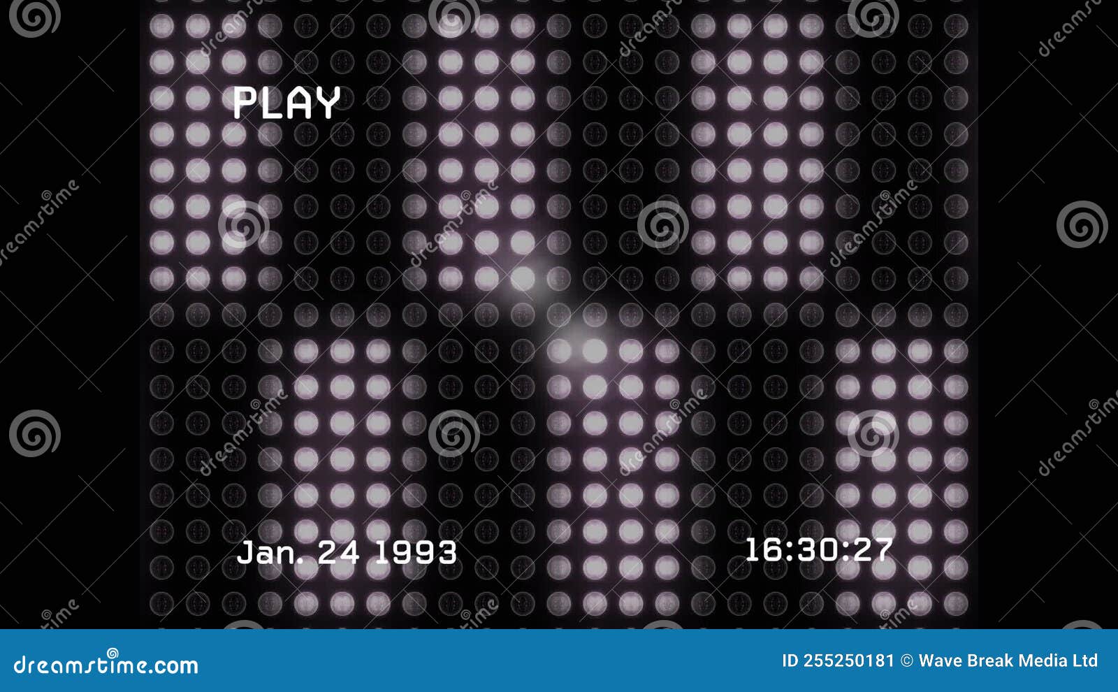 Vintage video recording stock video. Video of bright - 255250181