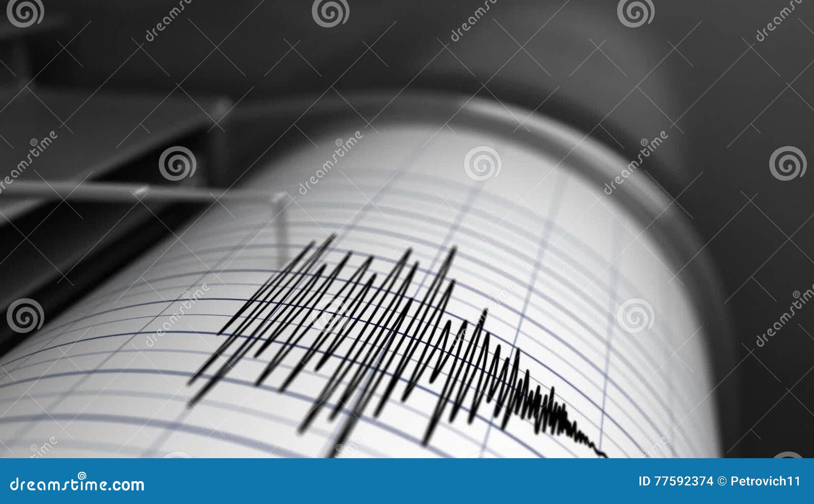 Animation of Seismograph stock footage. Video of wave - 77592374