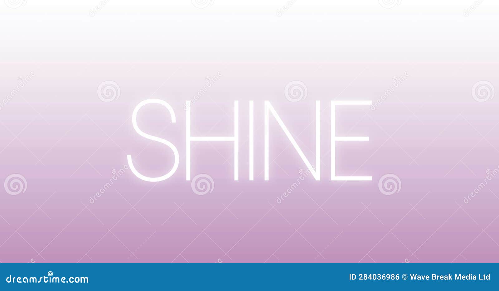 Animation of Shine Text Over Pink Background Stock Photo - Image of ...