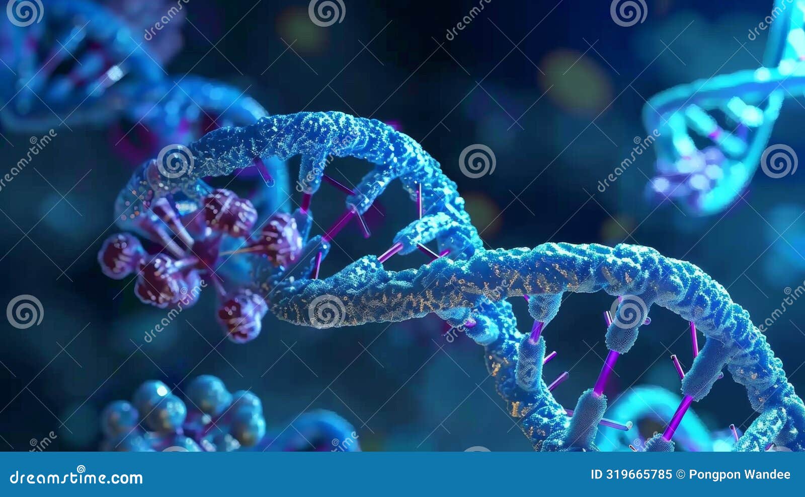 An Animation Showing the Process of DNA Packaging, with Histone ...