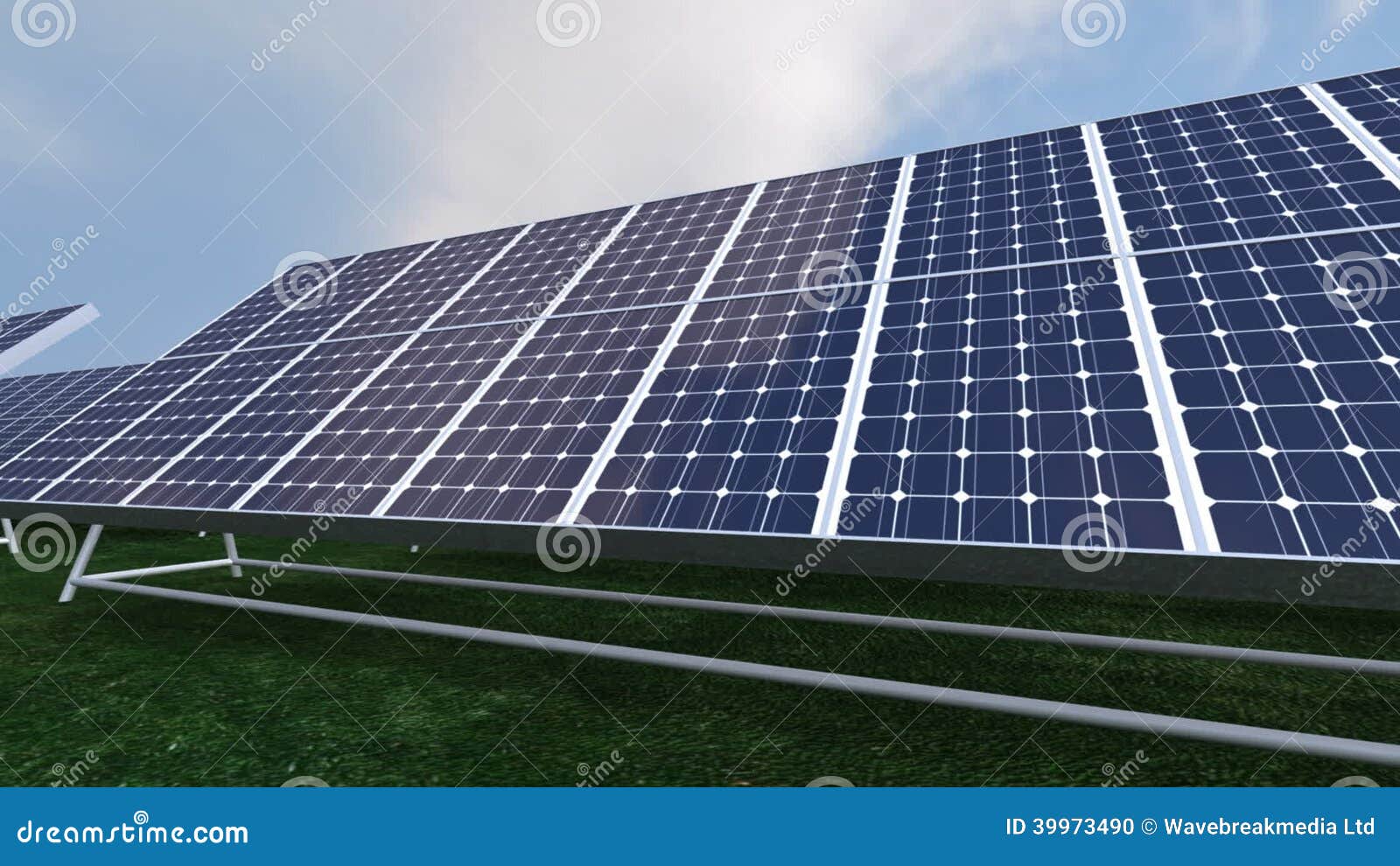 Animation Showing Solar Panels Stock Footage - Video of animation, view ...