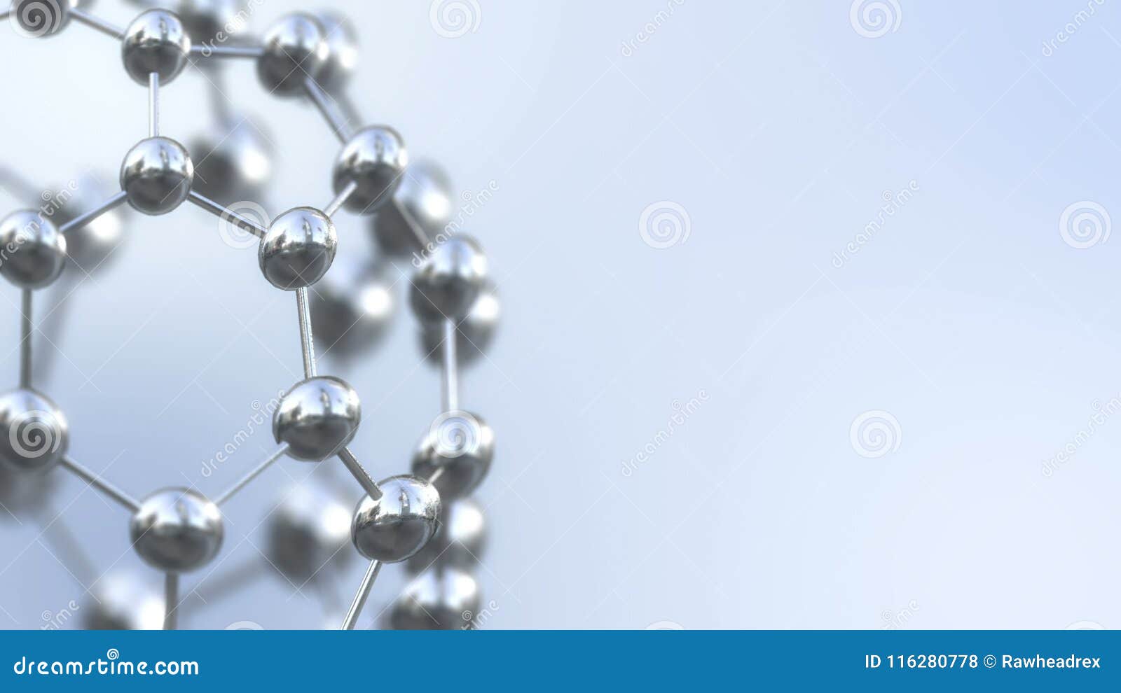 Slow Moving Molecules. Seamless Loop. 4K. Stock Footage - Video of ...