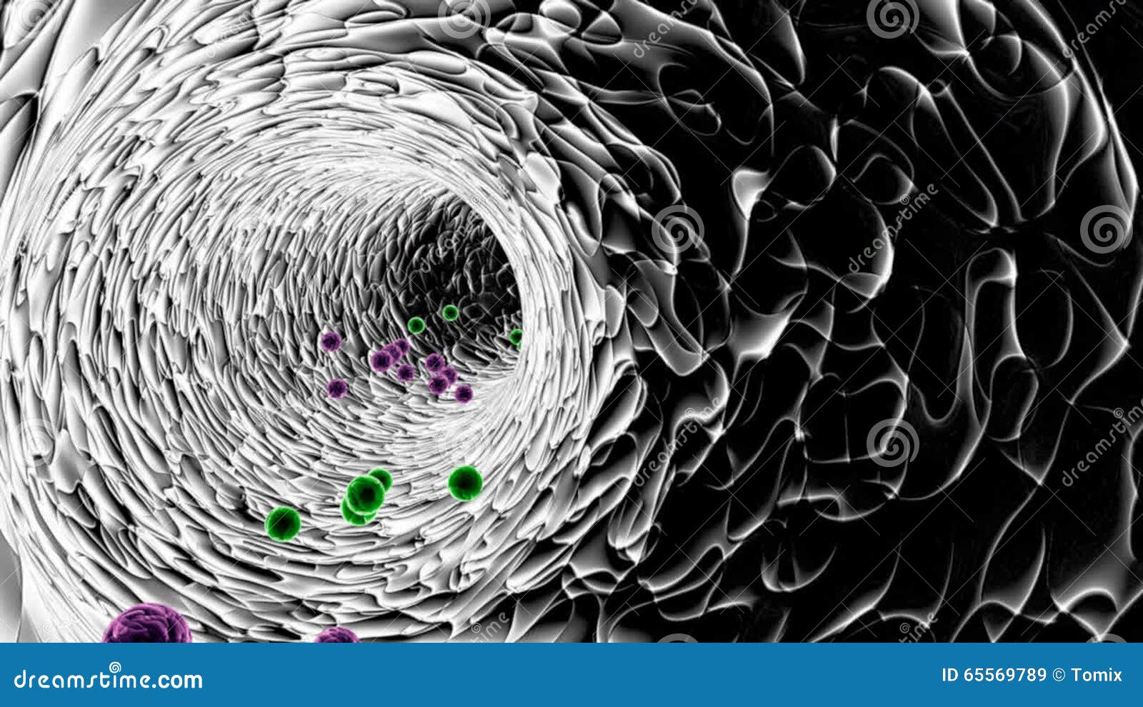 Animation of Some Floating Cells Stock Video - Video of ...